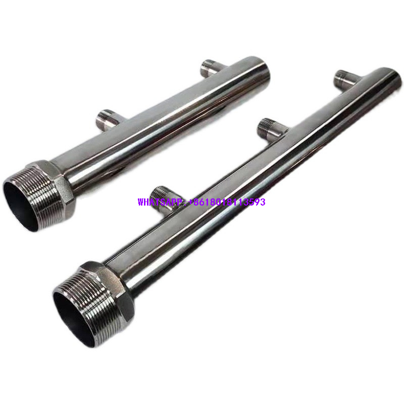 Polished Stainless steel customized water distribution manifold - Buy ...